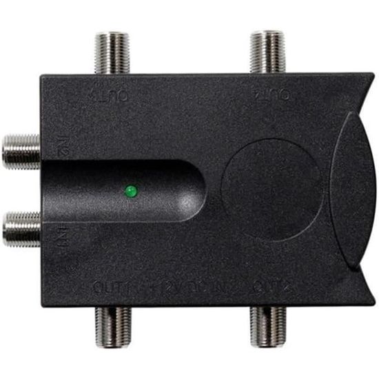 Ehskzjh Amplificateur Tv Bidirectionnel 2 Entrées Amplificateur De ...