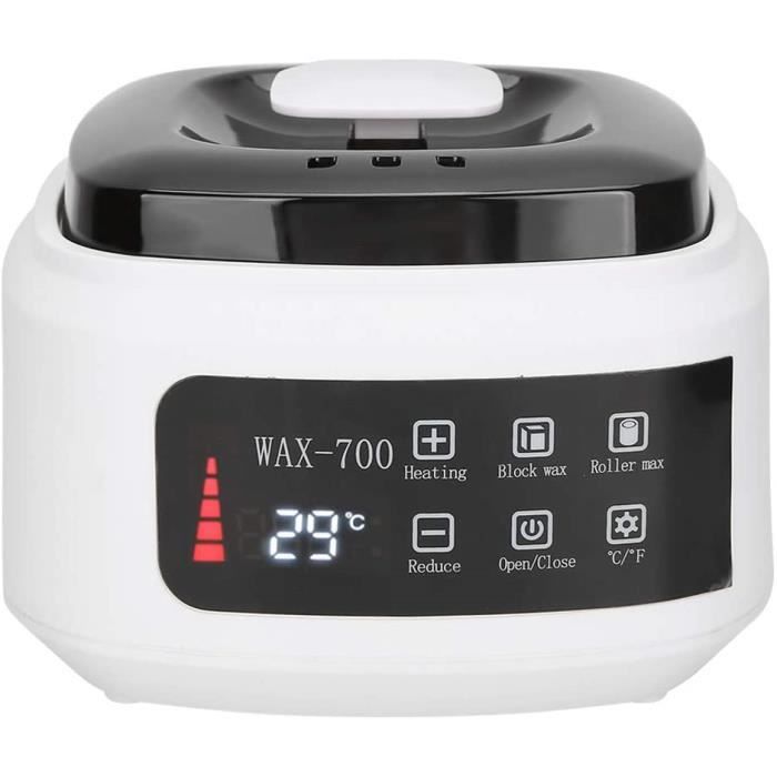Machine à faire fondre la cire, chauffe-cire électrique portable 500 ml ...