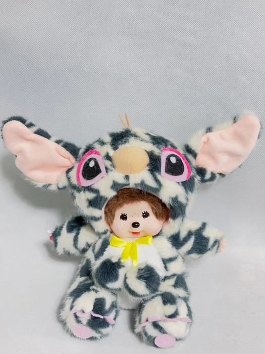 Stitch Peluche Monchhichi en Peluche Doux en Coton Animaux en Peluche ...