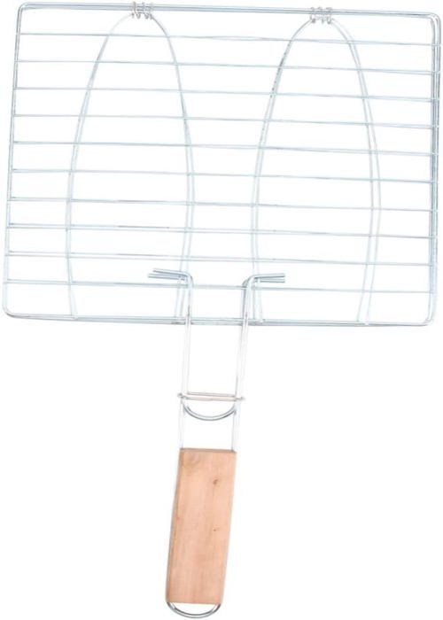 Panier Griller Du Poisson Au Barbecue Grille Poisson Panier En Acier ...