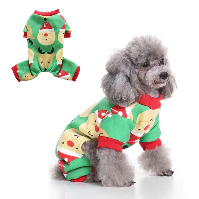 Pyjama de Noël pour chien, vêtements pour animaux de compagnie ...