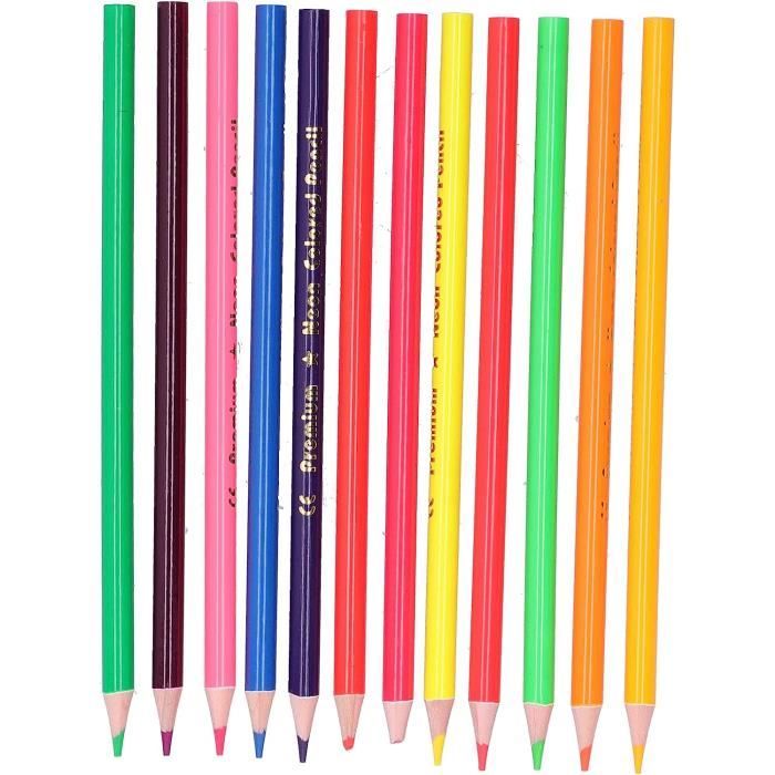 Crayons De Couleur,Stylo À Colorier Croquis Design Allongé Pour ...