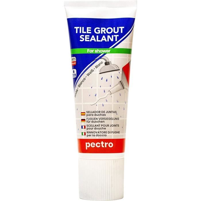 Mastic blanc pour joint salle de bain blanc 400g - Scellant de joint ...