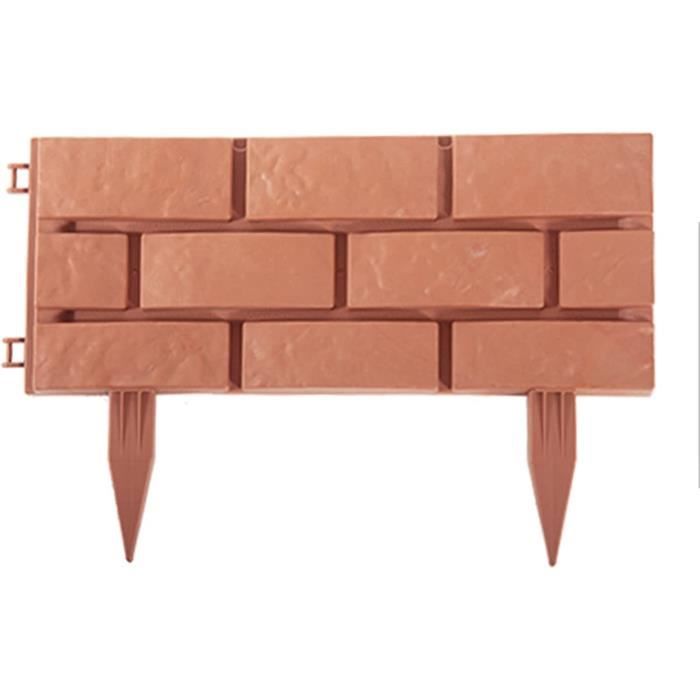 Clôture De Jardin, Bordure Décorative Flexible En Plastique Pour L ...