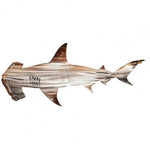 Statue deco,Sculpture de requin en métal, décoration murale, pour la ...