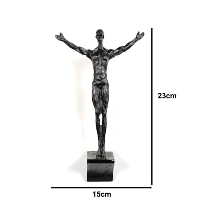 Sculpture D39escalade Créative Pour Hommes Statue En Résine Artisanat ...