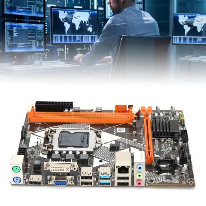 LEK Carte mère PCB, carte mère de bureau haute efficacité Gigabit ...