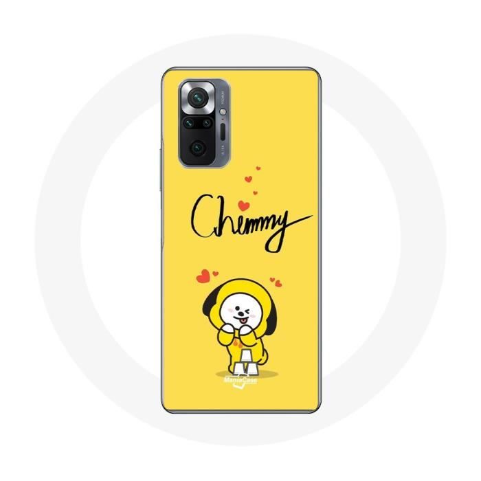 Coque pour Xiaomi Redmi Note 10 Pro BTS Bangtan Garçons BT21 Chimmy ...