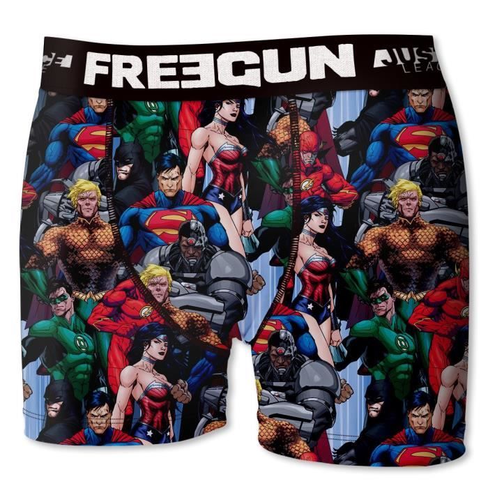 FREEGUN Boxer Boyz Supers Héros Dc Comics - Cdiscount Prêt-à-Porter