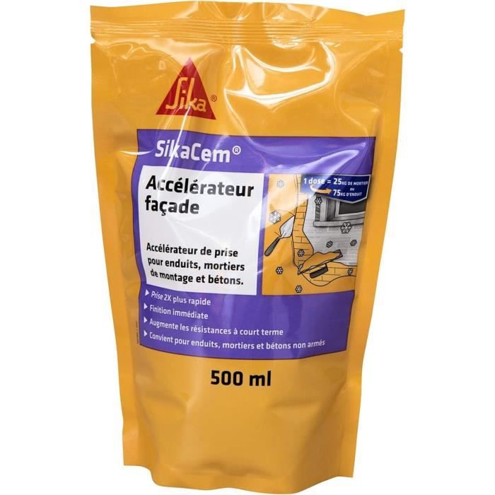 Cem Accélérateur Façade, Accélérateur De Prise, 500Ml, Transparent ...