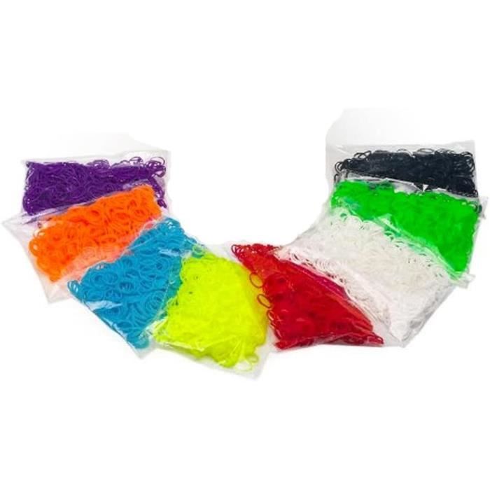 DEAL Loom Bandz -4800 pc Rubber Band Refill Count With 192 s clips ...