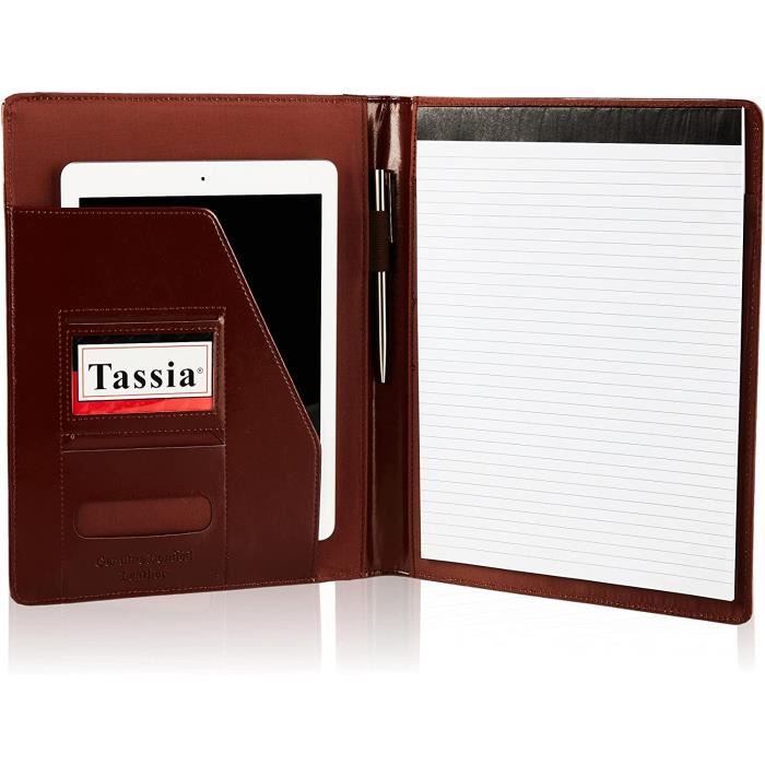Portfolio avec rangements et bloc-notes - pour conférence-business - en ...