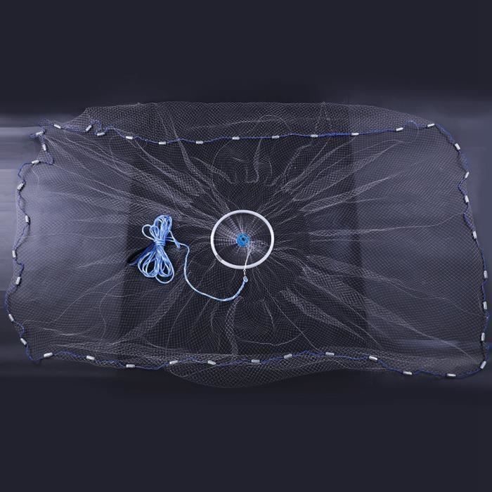 SURENHAP filet de pêche en nylon Filet de pêche à lancer à la main en ...