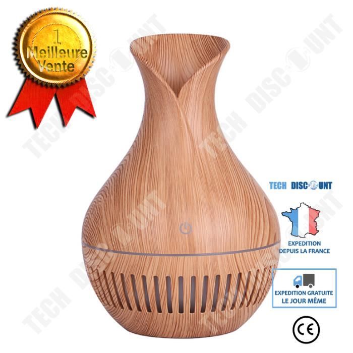 Diffuseur d'arômes - TD® - Modèle à grains de bois - Humidifiant - 3W ...