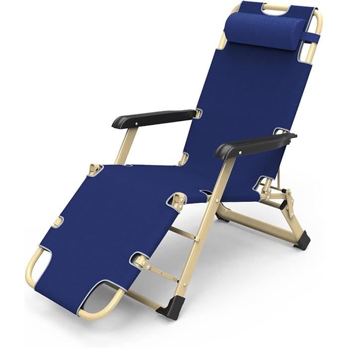 Chaise Longue Relax Pliable, Chaise Relax Légère Jardin, Chaise Longue ...