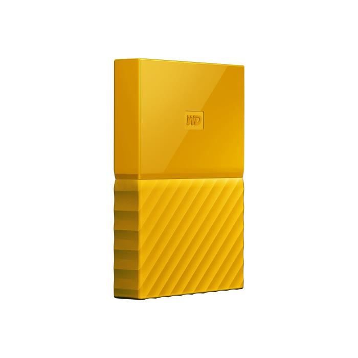 Western Digital My Passport 2to Jaune Cdiscount Informatique