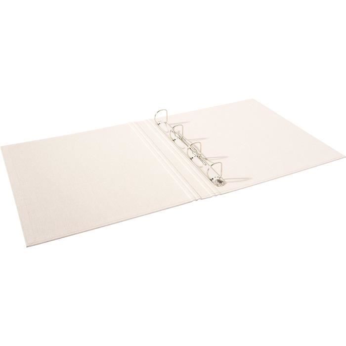 Bella Vista Classeur Photo À Anneaux, Lin, Beige, 26X32 Cm[n2966 ...