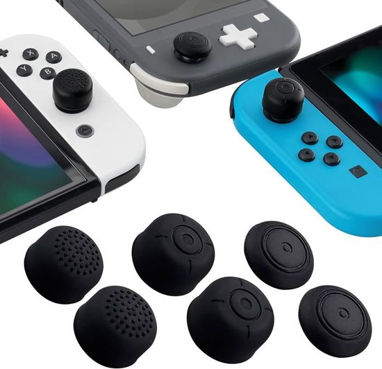3 Paires Joysticks Anti-dérapant en Silicone Thumbsticks Grips pour ...