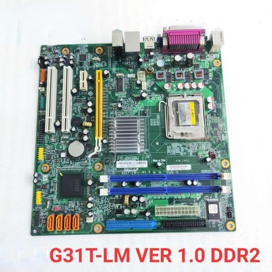 Pour Lenovo G31 carte mère G31T-LM V1.0 775 broches DDR2 Yangtian T2900V Kaitian M6900 ...