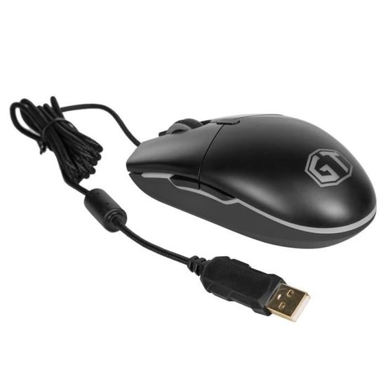 Delux M630 A3050 Souris Filaire Lumineuse RVB LED Lumière Respirante ...