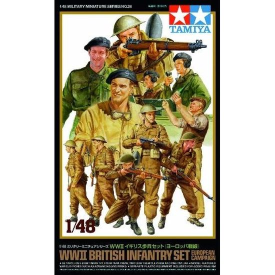 Maquette Infanterie Britannique - TAMIYA - 32526 - Echelle 1:48 ...