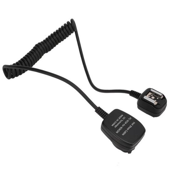 Câble Flash TTL - YOSOO - 1,3 m - Compatible Nikon Z50 - Évite l ...