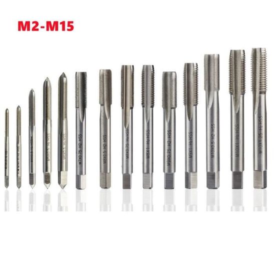 FILIERE - BUSE DE FILAGE - TARAUD,M10x1.25--Robinet à filetage droit, Machine HSS, filetage ...