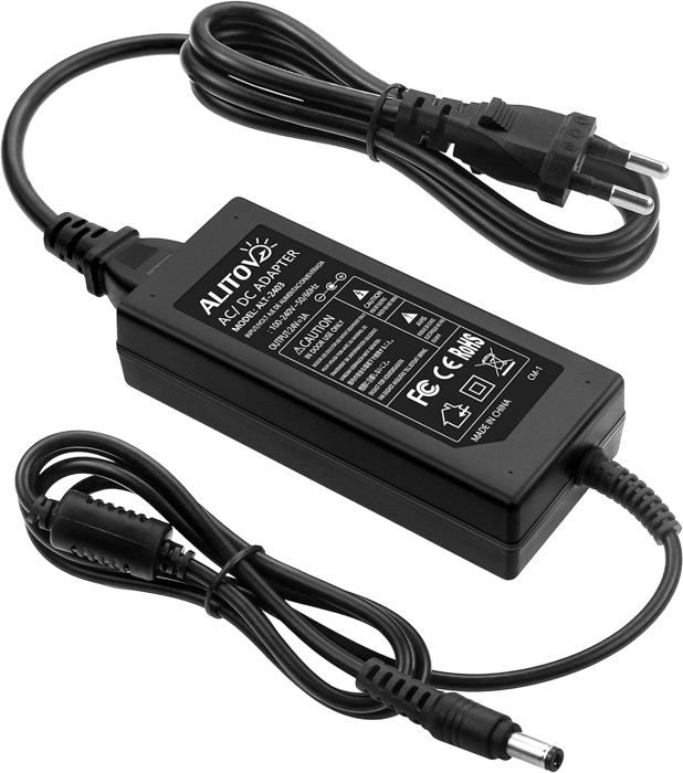 ALIMENTATION ELECTRIQUE - TRANSFORMATEUR - CONVERTISSEUR-Noir Noir ...