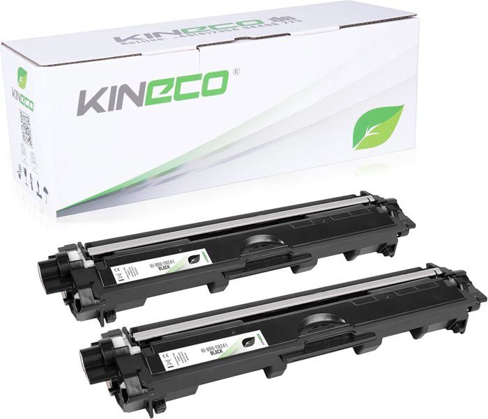 Pack De 2 Cartouches De Toner Compatible Avec Brother Tn241Bk Hc Noir ...