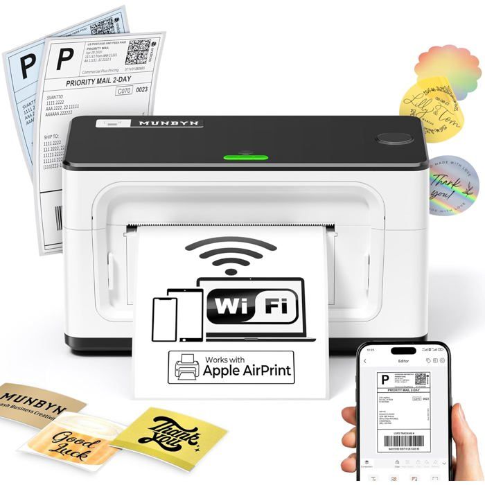2025 Airprint Imprimante Thermique,Airprint Pour Ios Et Macos,Imprimante Etiquette Thermiques ...
