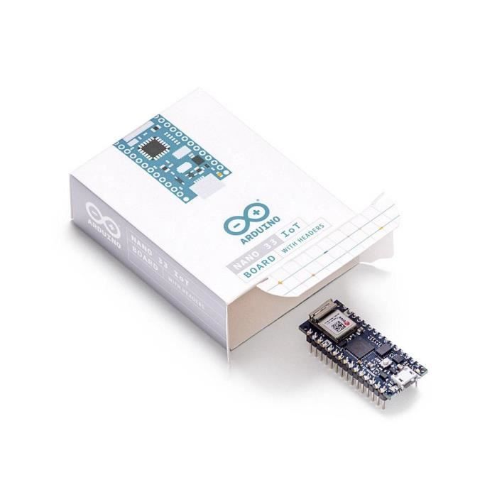 Arduino ABX00032 Carte Nano 33 IoT with headers Nano | KIT COMMANDE - Cdiscount Bricolage
