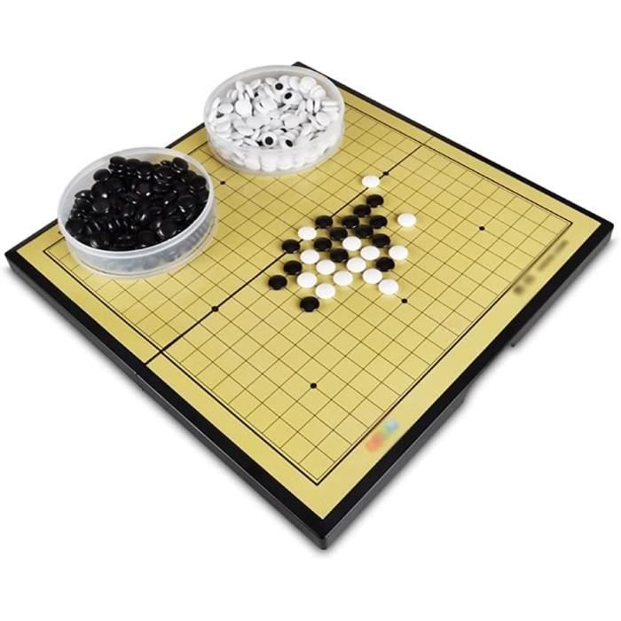 Pliable 14X14 Pouces Go Jeu, Portable Magnetic Go Board, Jeu De Société ...