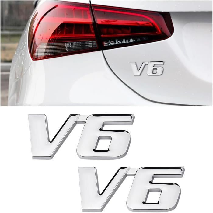 2 Stücke 3D Emblem Badge, Plakette Abzeichen Auto Sticker Abziehbild ...