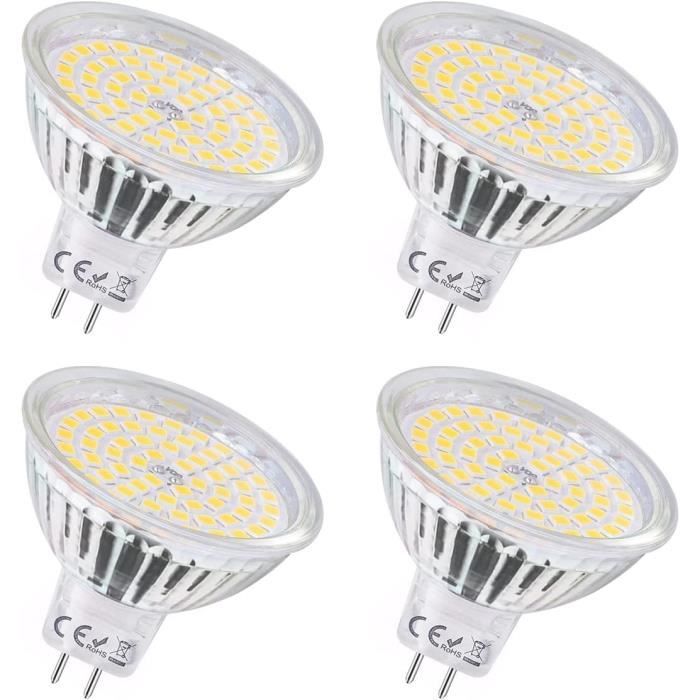MR16 LED Lampes 5W 380 Lumen 4000K LED Spot GU5.3 Blanc Naturel Equivalente à Halogène 50W 60 * ...