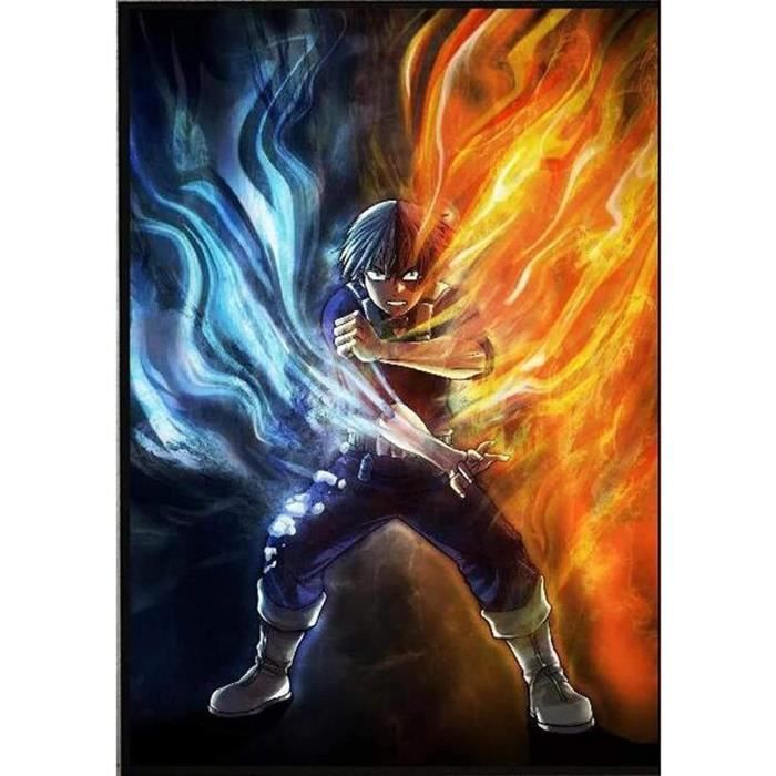 Kits De Peinture Diamant Pour Adultes My Hero Academia Diamond Art 5D ...