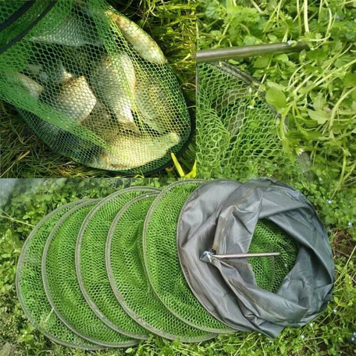 33 cm x 1.5 m - Filet de pêche pliant à séchage rapide,casier à ...