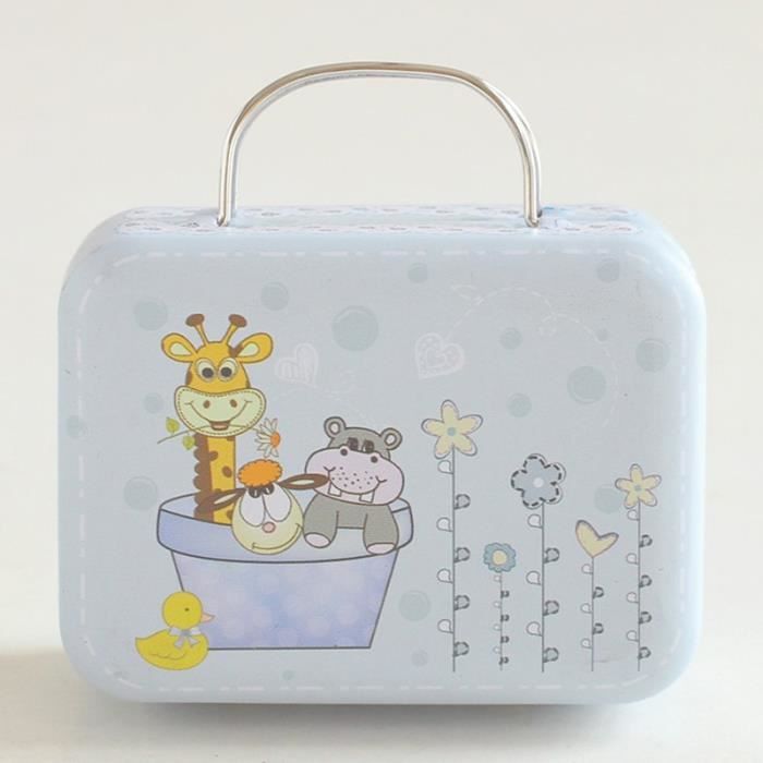 Mini valise avec poignée en métal Vintage, nouveau Type européen boîte ...