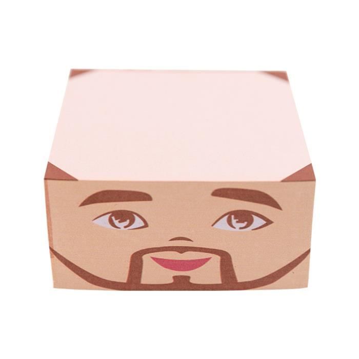 Fiche de notes 620-Feuille drôle Papier de mémo à tête blanche ...