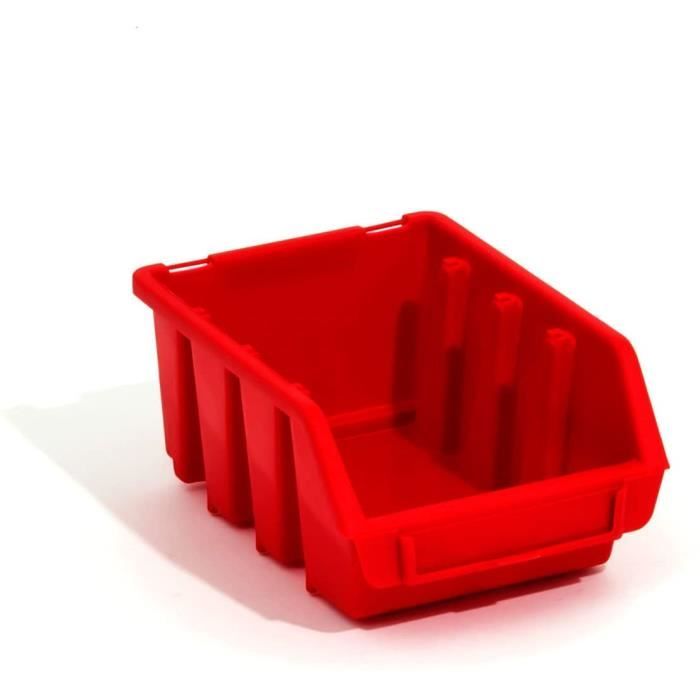 30 Pièces Ergobox Casiers Boîtes Empilables Rouge Taille 2 116x161x75 ...