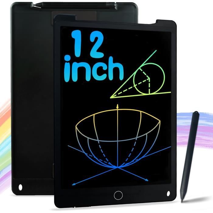 Tablette D'Écriture Lcd 12 Pouces,Tablette Lcd Dessin Enfant Avec ...