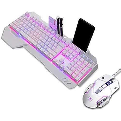 Ensemble Clavier Et Souris Rvb Mécaniques, Lampe À Respiration Réglable ...