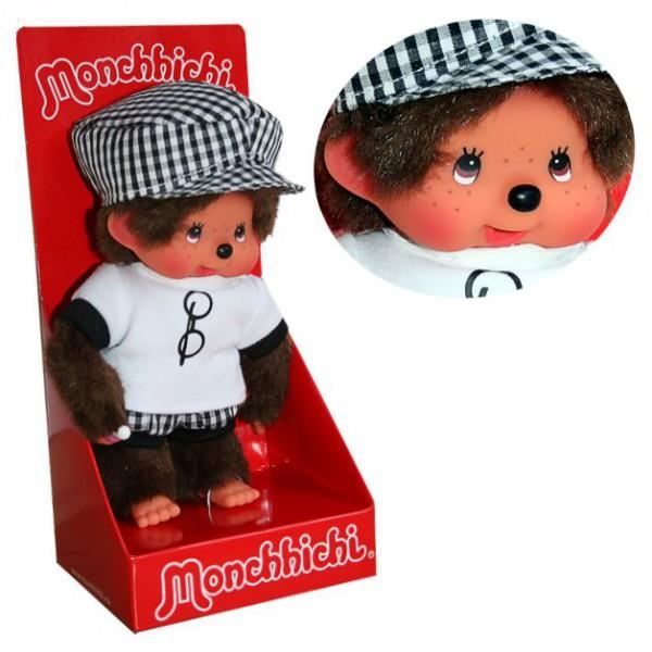 Kiki - Monchhichi - Black & White boy 20cm poupée - Cdiscount Jeux - Jouets