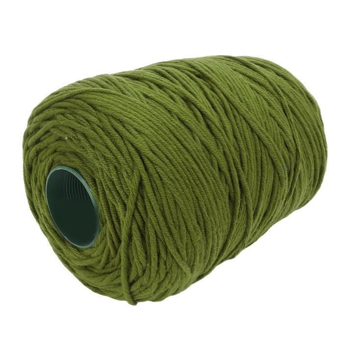 Tbest fil à tufter Fil à crocheter doux élastique confortable pour la ...