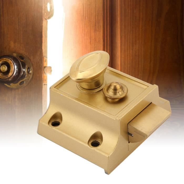 TMISHION Deadbolt Rim Lock Nightlatch Deadbolt Door Lock Rim Lock avec ...
