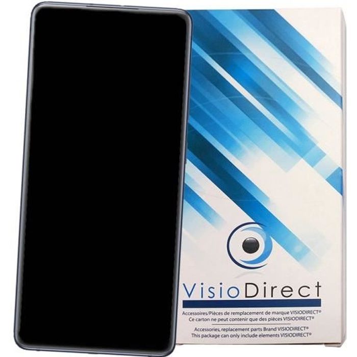 Ecran complet compatible avec Samsung Galaxy S20 FE 5G SM-G781B " bleu vitre tactile + écran LCD ...