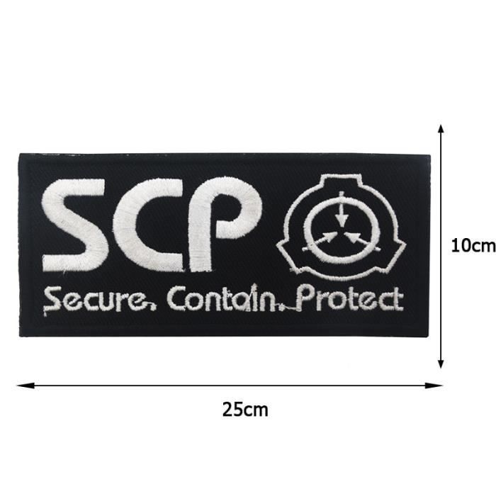 A28-14 -SCP Foundation – Patch brodé avec Logo,Velcro,amoureux surnaturel,brassard,Badge ...