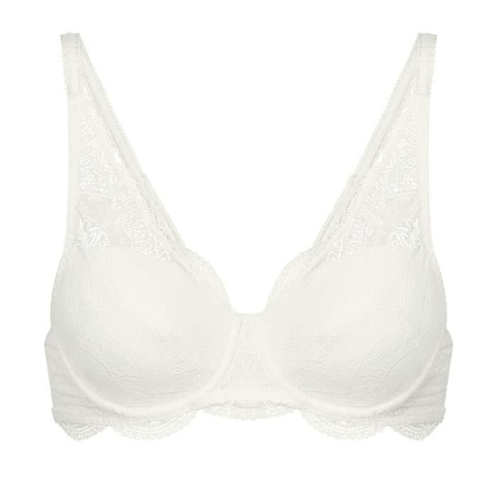 Simone Perele Soutien-gorge à coques avec bonnets espacés Karma Naturel ...