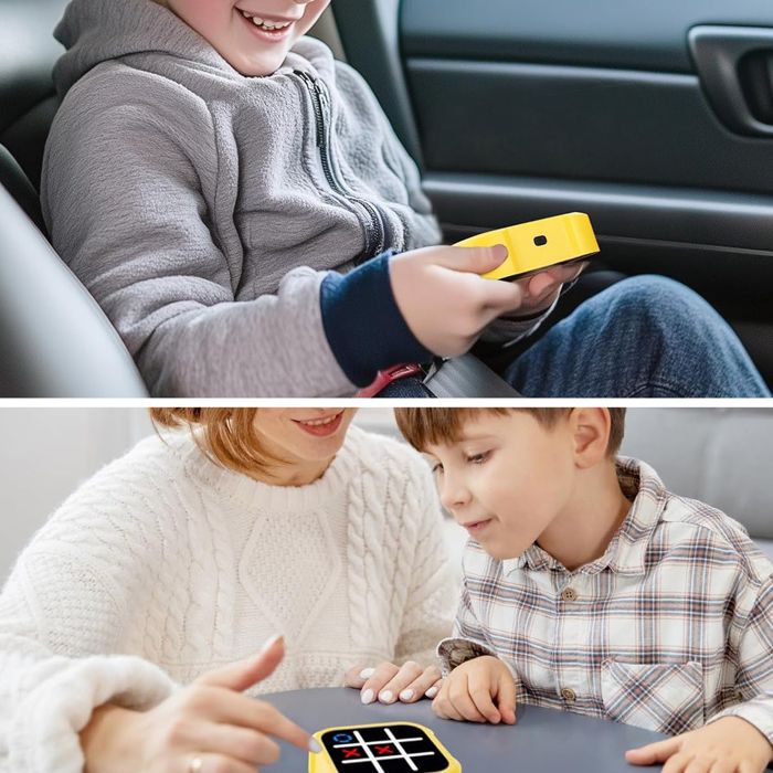 INN Tic tac toe bolt game 3 en 1 11x4,5x9,9cm électronique portable ...