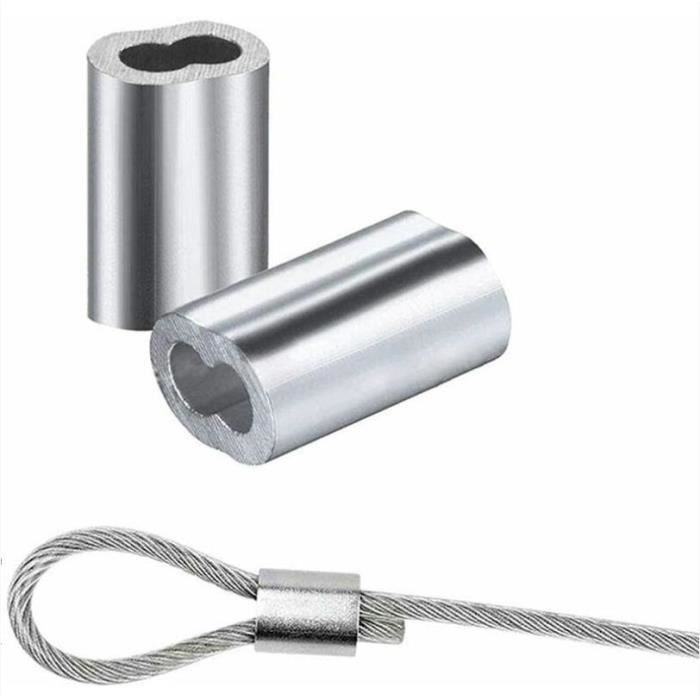 Cable Inox Kit, Cable Acier Gainé 2mm + Piton à Visser + Tendeur Cable ...