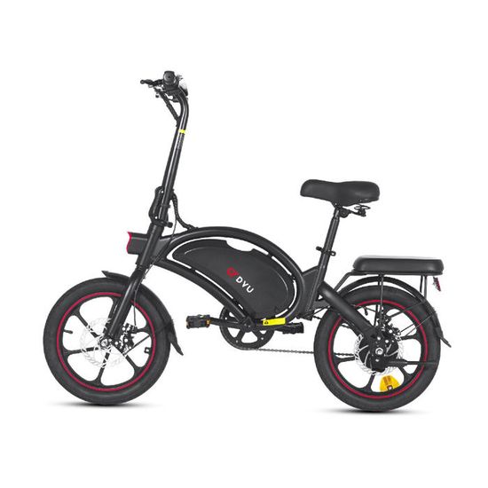 Vélo Électrique Pliant DYU D16 16 Pouces 25km/h - Moteur 250W Batterie ...